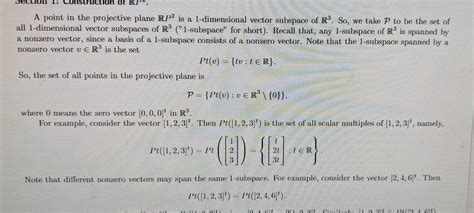 solved problem a 5 pts let u be a nonzero vector in r³