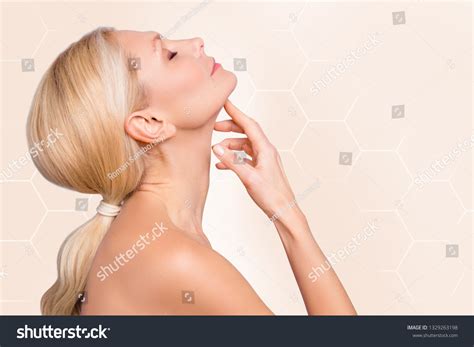 Profile Side View Half Face Portrait Stock Photo 1329263198 Shutterstock