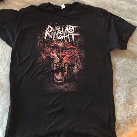 Our Last Night Lion Shirt Depop