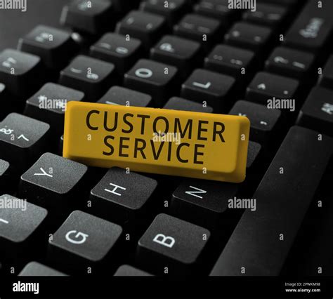Text Caption Presenting Customer Service Business Approach Process Of Ensuring Customer