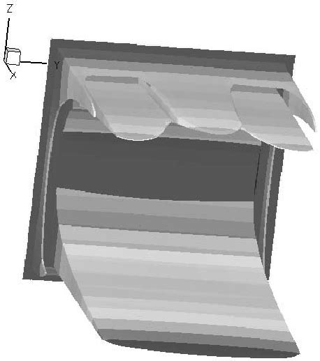 slice of fci geometry for 3d mhd calculation using himag code