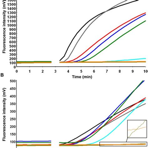 Comparison Between Real Time Rt Pcr X Axis And Rt Rpa Y Axis For