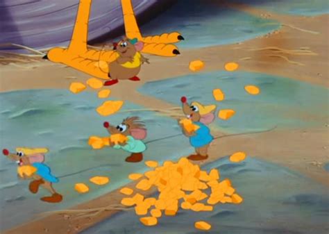 What Does Cinderella Feed The Chickens R Disney