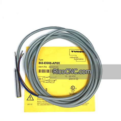 Turck Bi2 Eg08 Ap6x Sensor Inductivo De Proximidad
