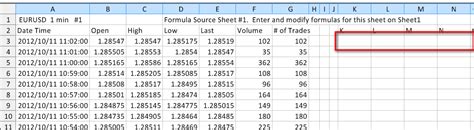 Using The Spreadsheet Study Sierra Chart