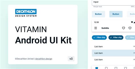 Vitamin Android Ui Kit Figma