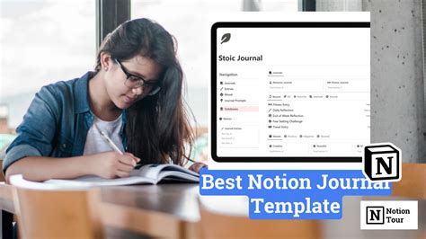 9 best notion journal template free paid notion tour