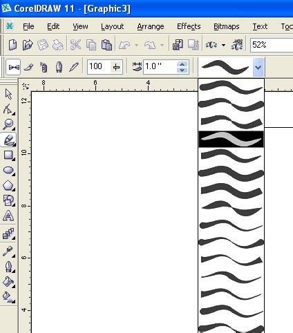 Artistic Media Instrument Issues CorelDRAW Graphics Suite CorelDRAW X And Older