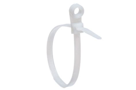 6 Mounting Cable Tie With Mounting Hole
