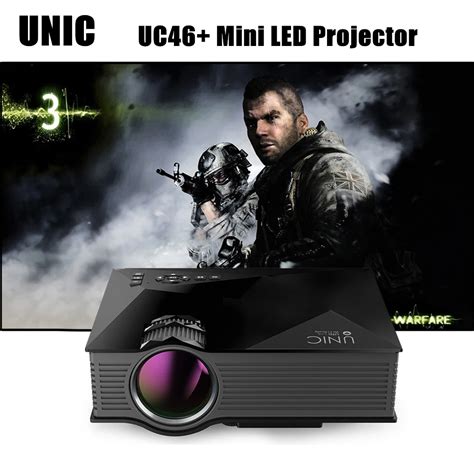 UNIC UC Mini Simplified Micro LED Projector Wireless WIFI Full HD Video Home Cinema Proyector