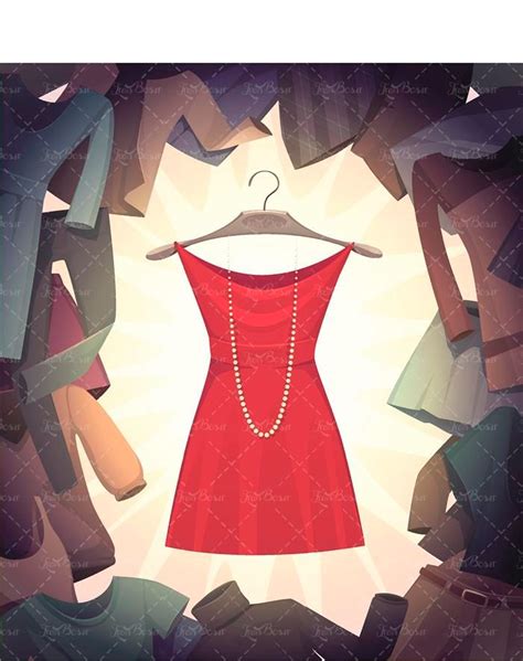 وکتور لباس مجلسی قرمز وکتور لباس خواب وکتور لباس شب ایران طرح