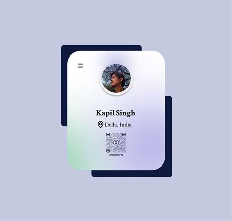 Profile Card Ui Design Card Ui Ux Design