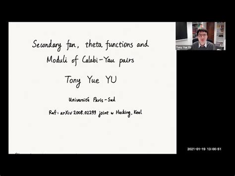 free video secondary fan theta functions and moduli of calabi yau