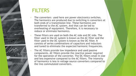 Hvdc Transmission System And Its Components Pptx Computer Networking Computing