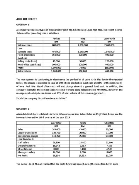 add or delete pdf cost financial economics