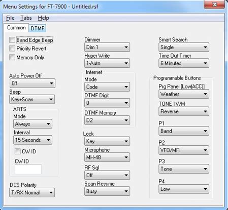 FT Radio Programming Software