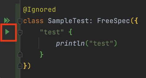 test framework quit unexpectedly error running ignored test · issue