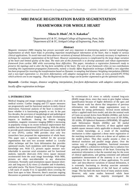 Pdf Mri Image Registration Based Segmentation Framework For Whole Heart Dokumen Tips
