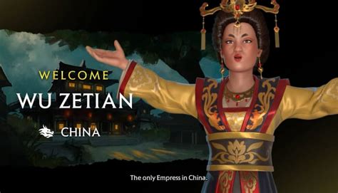 Civilization Vi Reveals Wu Zetian From Rulers Of China Pack Techraptor