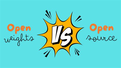 Gen Ai Open Source Vs Open Weights Whats The Difference