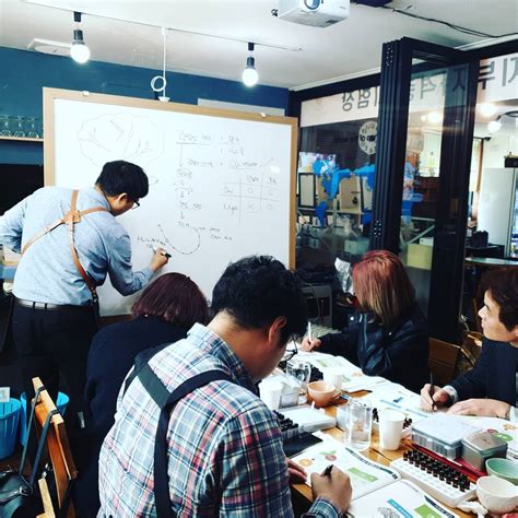 제주바리스타커피학원 3월 국제조향사 파운데이션인터미디어트 과정이 마무리 되었습니다 오랜만에 만나