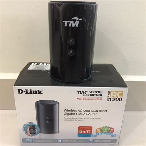 USED D Link DIR L Wireless AC Dual Band Gigabit Cloud Router Computers Tech Parts