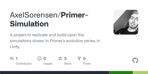 Github Axelsorensenprimer Simulation A Project To Replicate And