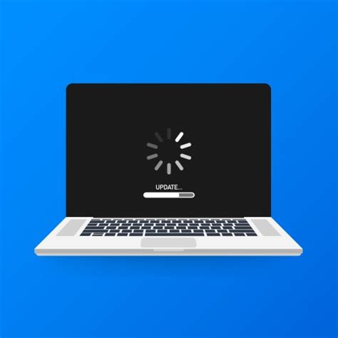 System Software Update And Upgrade Concept Vector Image