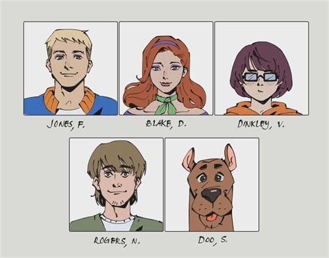 Velma Dinkley Daphne Blake Shaggy Rogers Fred Jones And Scooby Doo