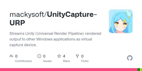 Github Mackysoftunitycapture Urp Streams Unity Universal Render