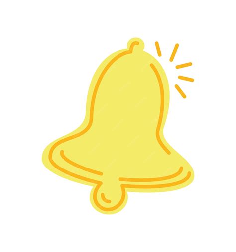 Premium Vector Notification Mobile App Icon Isolated