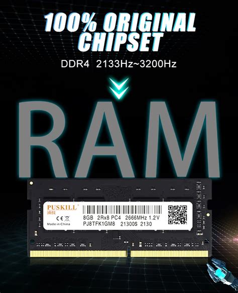 puskill computer memory 1 2v 8gb 16gb ddr4 3200mhz 2666 2400 mhz gaming ram laptop buy ddr4