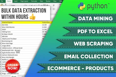 Do Web Scraping Data Scraping Data Extraction With Python By Analystmurad Fiverr