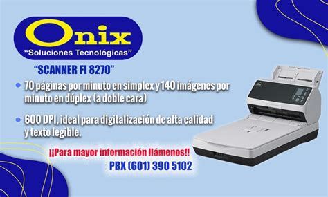 Scanner Fujitsu Fi 8270 Onix Colombia