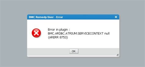 Remedy Atrium Cmdb Error In Plugin Bmcardbcatriumservicecontext