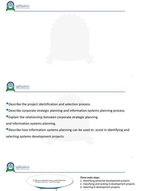 Chapter 4 Identifying And Selecting Systems Development Projects