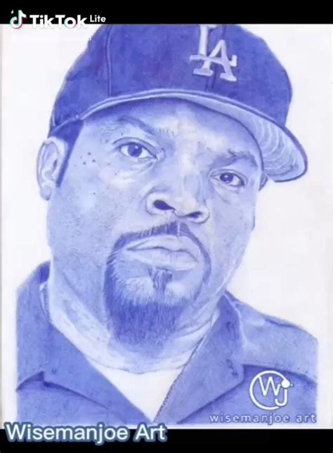 wiseman umanah on twitter drawing of icecube wisemanjoe arts art