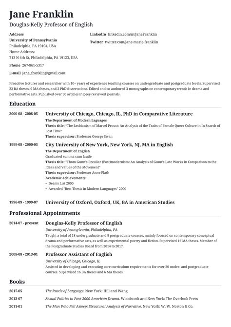 500 Free CV Examples For 2024 How To Guides