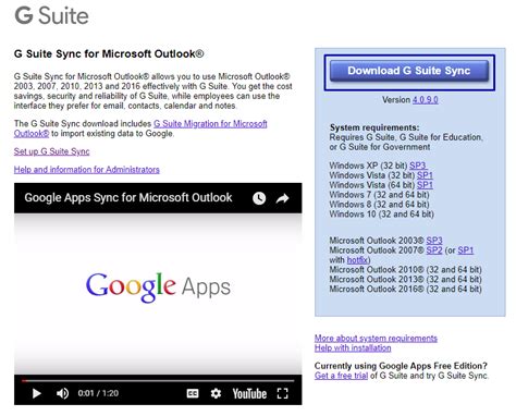 Google Apps Sync Error Outlook 2013 Workarounds