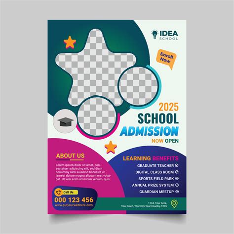 School Leaflet Template