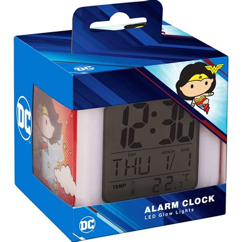 Wonder Woman Cube Alarm Clock Each Woolworths