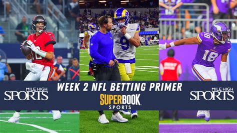 Week 2 Nfl Betting Primer