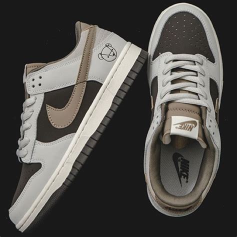 Nike Dunk Sb Low Retro White Brown Casual Sneakers Nike Sb Dunk Low