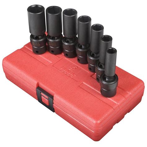 Sunex Tools Impact Socket Set 7 Piece Sun3656 The Home Depot