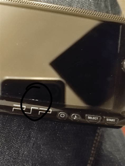 Strange Thing Under The Psp Screen R Psp