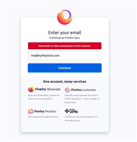 Networking Cannot Log In To Firefox Account Due To NetworkError Ask Ubuntu