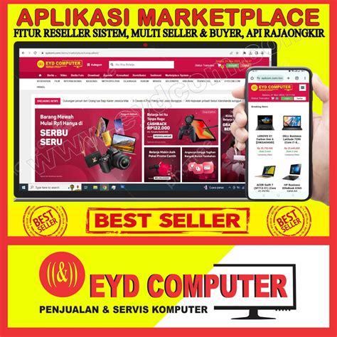 Jual Source Code Aplikasi Marketplace Bukajualbeli Toko Online Multi