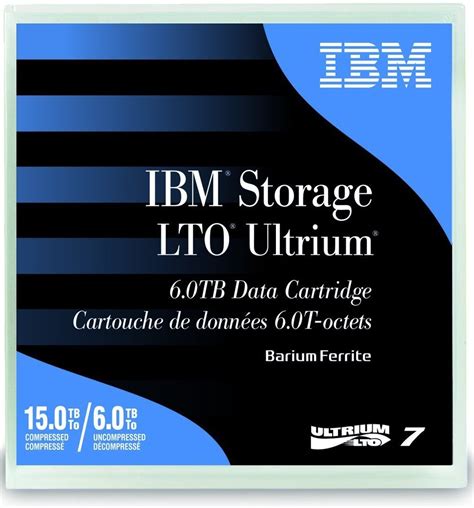 Ibm Lto Ultrium 7 6tb Data Cartridge Tape