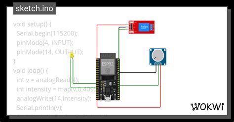 Potential Measuring Light Wokwi Esp32 Stm32 Arduino Simulator Potential Measuring Light Wokwi Esp32 Stm32 Arduino Simulator