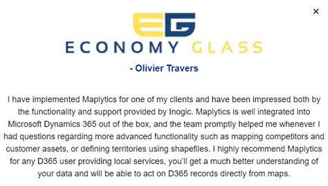 Microsoft Dynamics 365 Crm Maps Integration Our Client Reviews And Testimonials Blog Maplytics